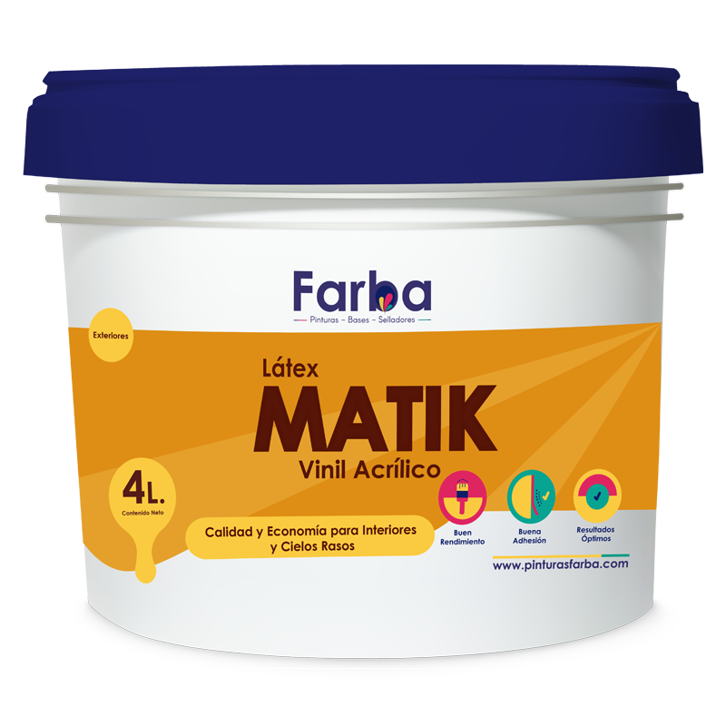 Latex MATIK Pinturas FARBA Pinturas Farba